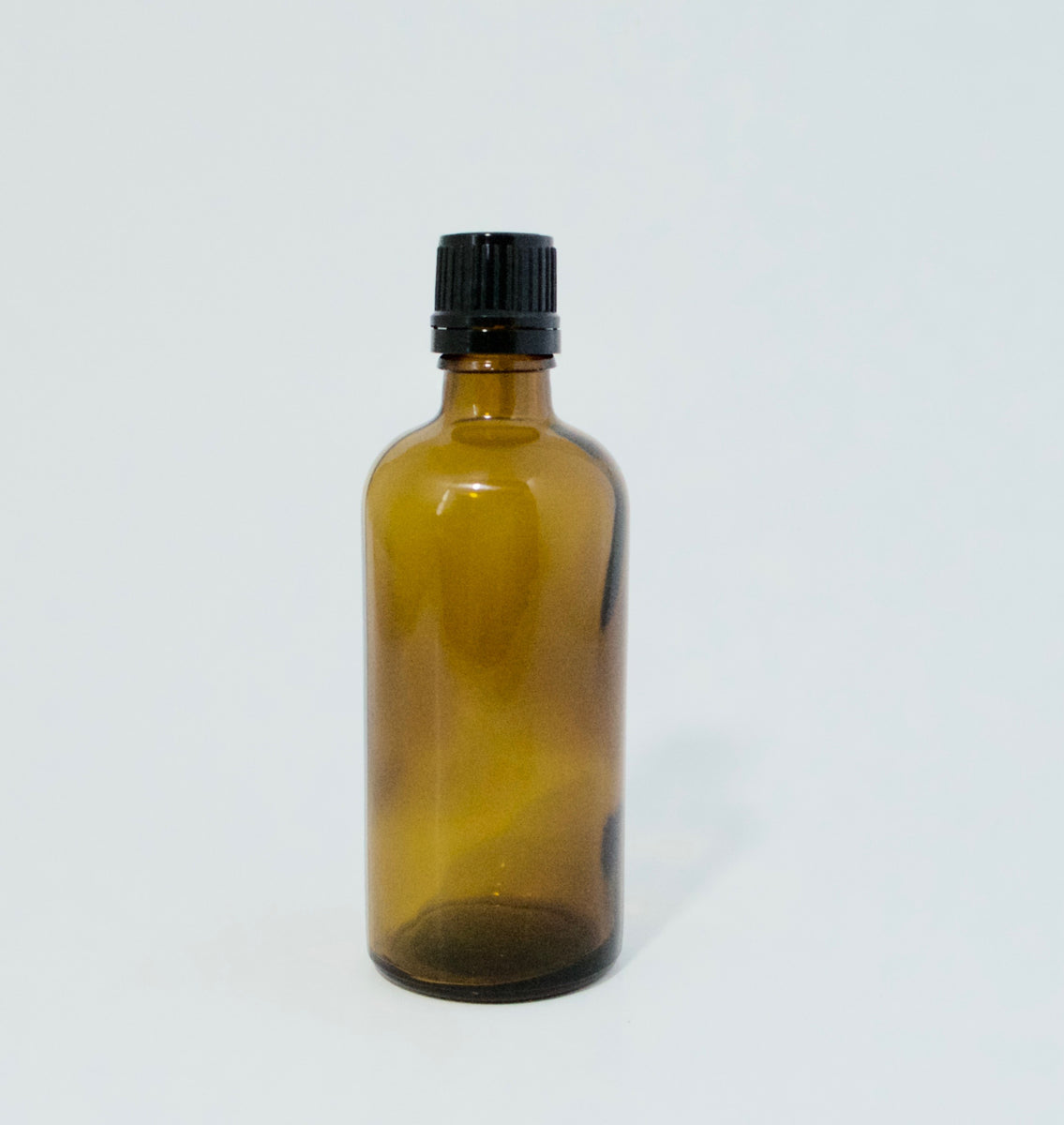 Amber Glass Bottle with Euro Top and Cap – Beeyoutiful.com